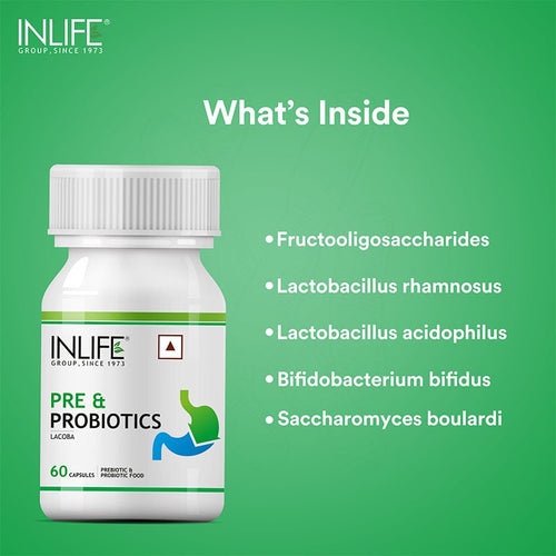 Buy Prebiotics and Probiotics Capsules - INLIFE Online Supplements